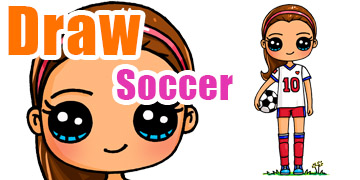 draw_girls_soccer – Draw So Cute