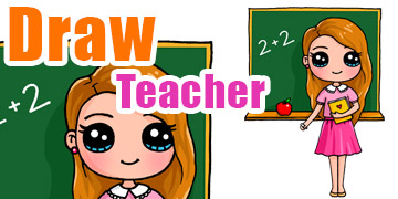 draw_girls_teacher – Draw So Cute