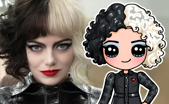 Cruella Drawing – Draw So Cute